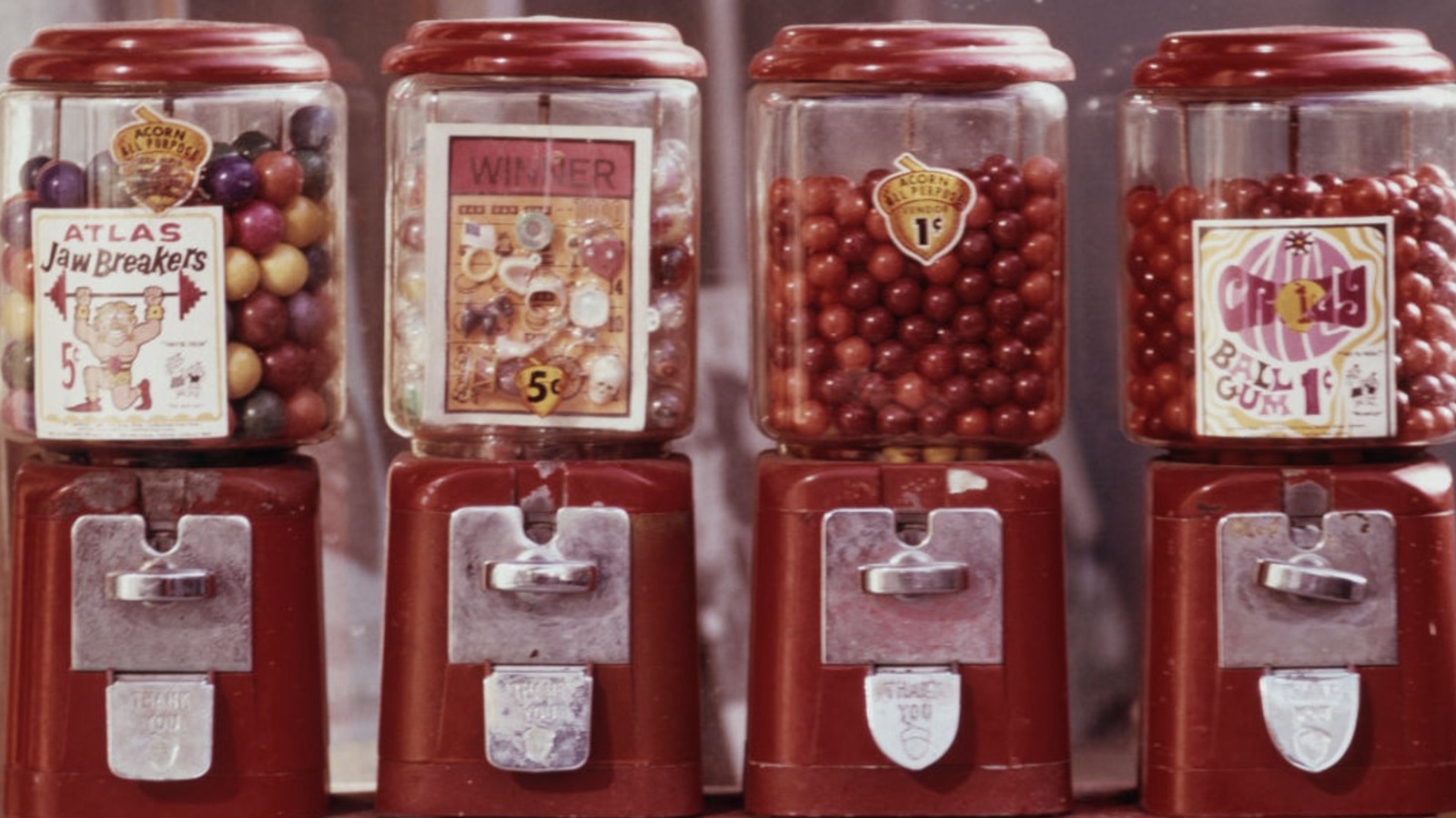 The History And Evolution Of The Gumball Machine