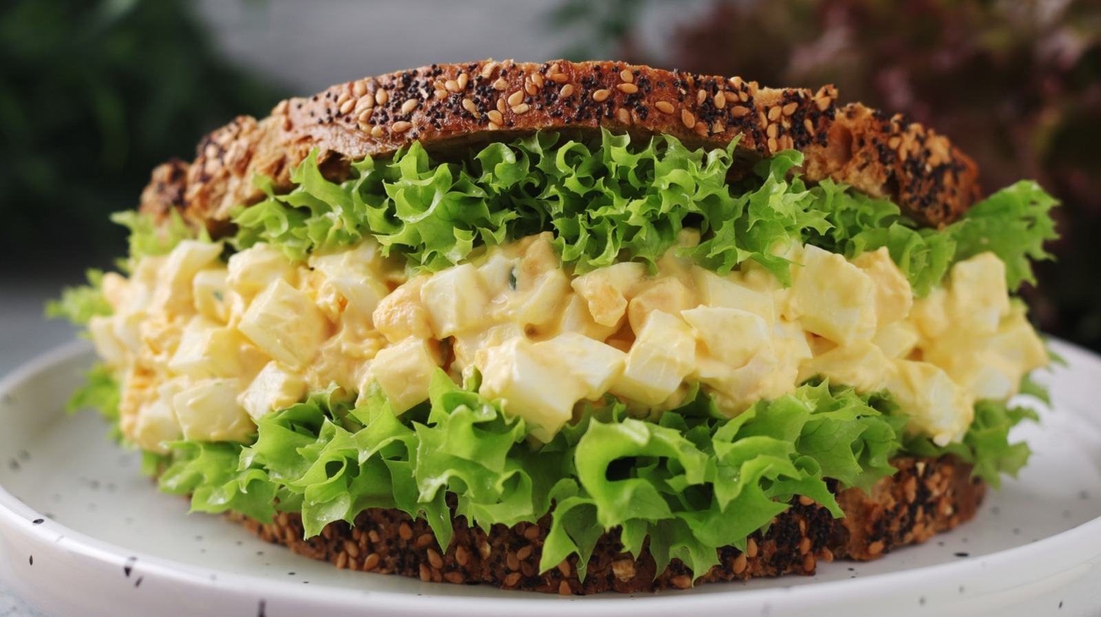 The Layering Technique That Prevents A Soggy Egg Salad Sandwich