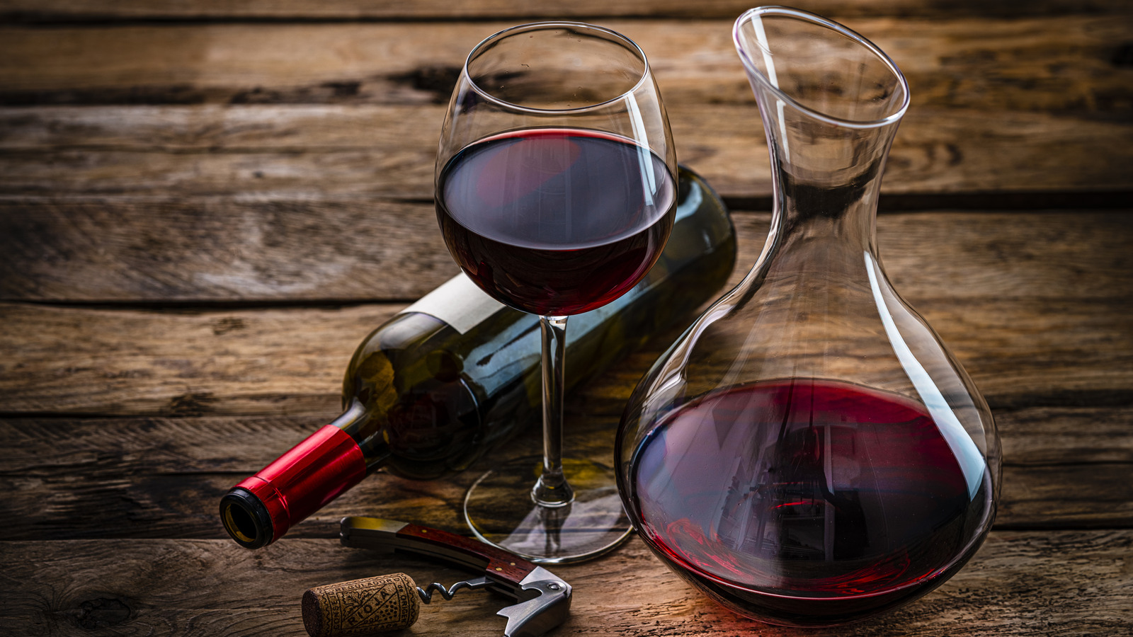 The Pantry Staple That Removes Pesky Stains From Your Decanter With Ease