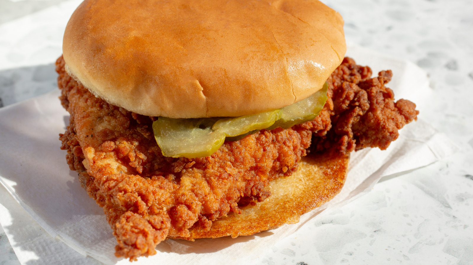The Popular Fast Food Chicken Sandwich We Think You Should Avoid Ordering