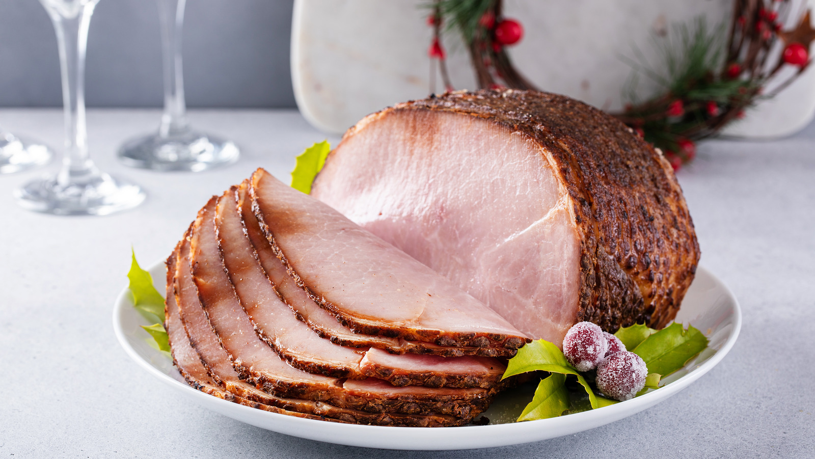 The Soaking Trick To Fix Salty Store-Bought Ham