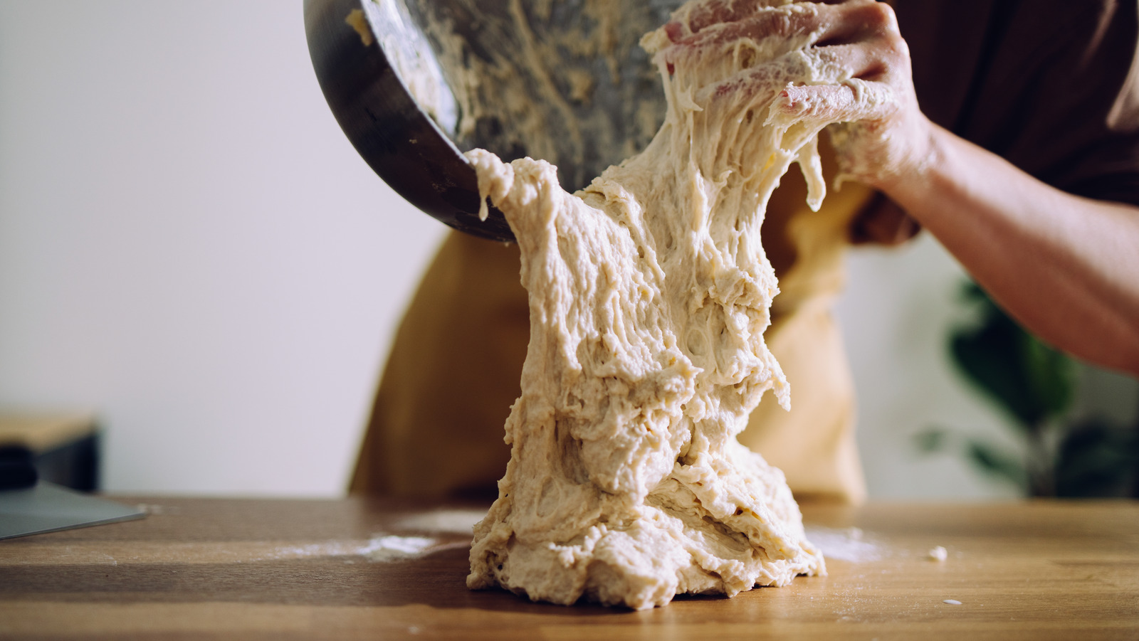 The Step You Need To Take When Your Bread Dough Becomes A Sticky Mess