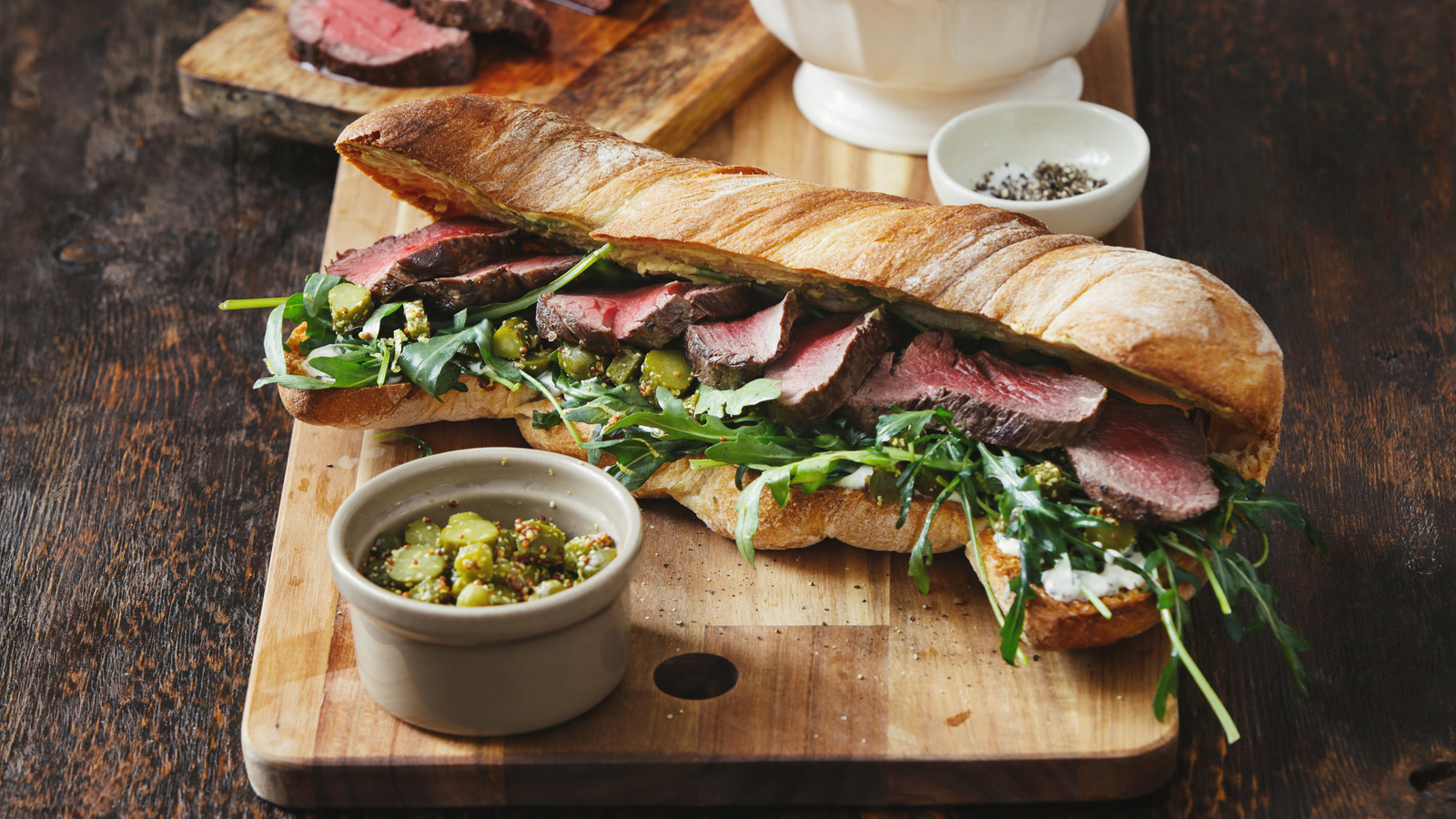 The Tangy Steak Sandwich Topping That Brings A Korean Flair To Your Meal