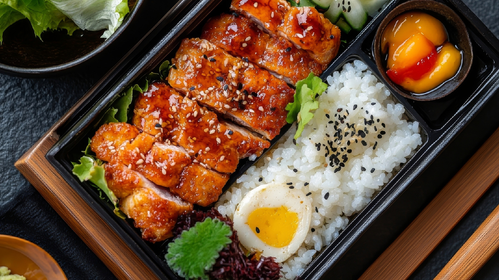 The Trader Joe's Bento Box Lunch That Takes Less Than 15 Minutes To Prep
