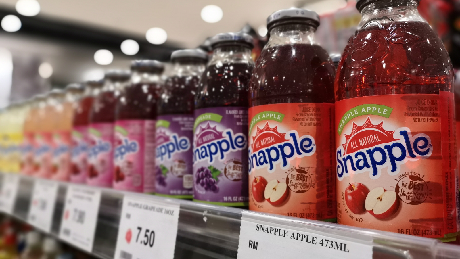 Why We Just Stopped Drinking Snapple's Apple Juice