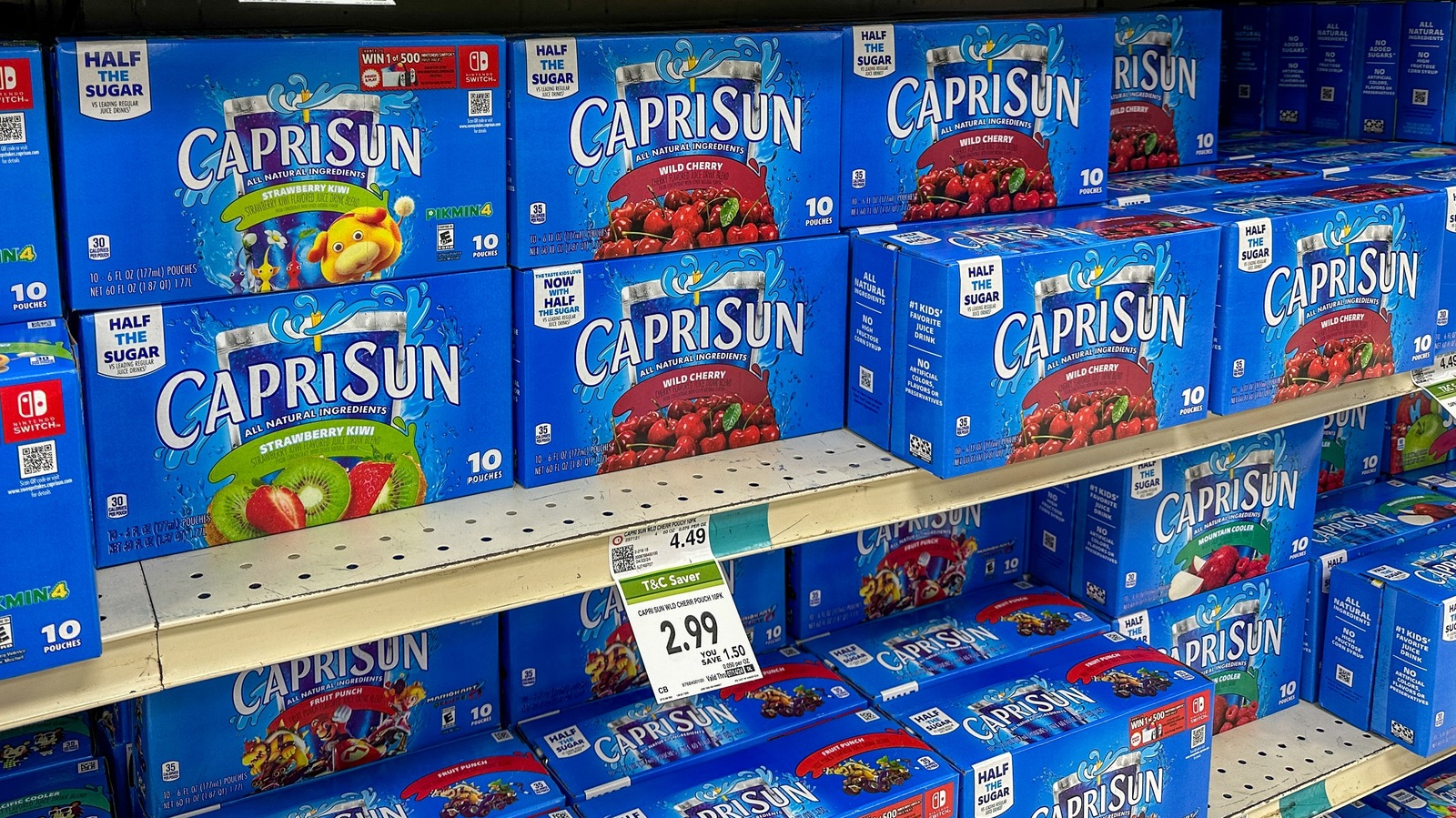 Lemon And Orange Were The First Flavors Of Capri-Sun Sold In Stores