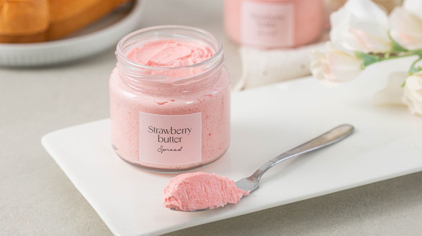 The 3-Ingredient Strawberry Butter Every Slice Of Toast Needs
