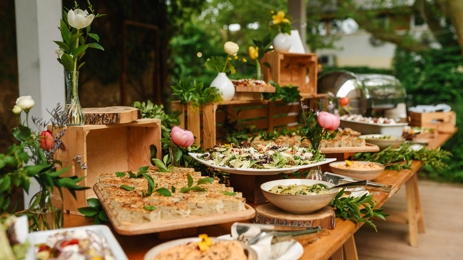 How To Fit More Food On Your Buffet Table