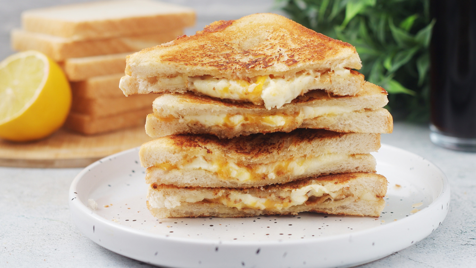 This Next-Level Grilled Cheese Relies On One Seafood Ingredient