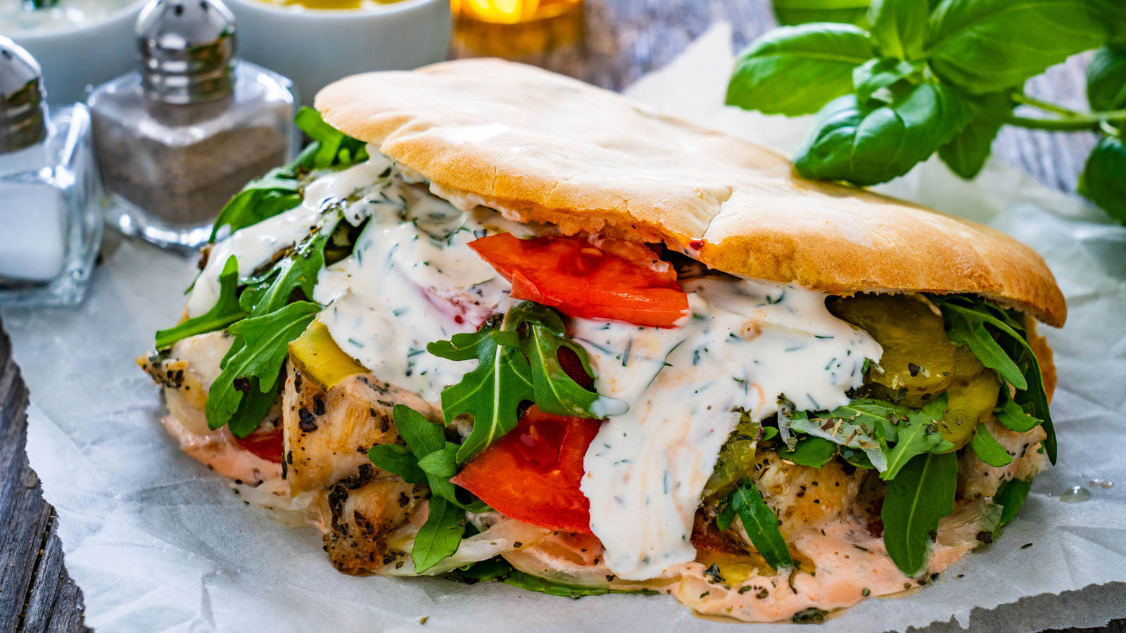 Tired Of Pita Sandwiches Falling Apart? Try This Hack To Keep ...
