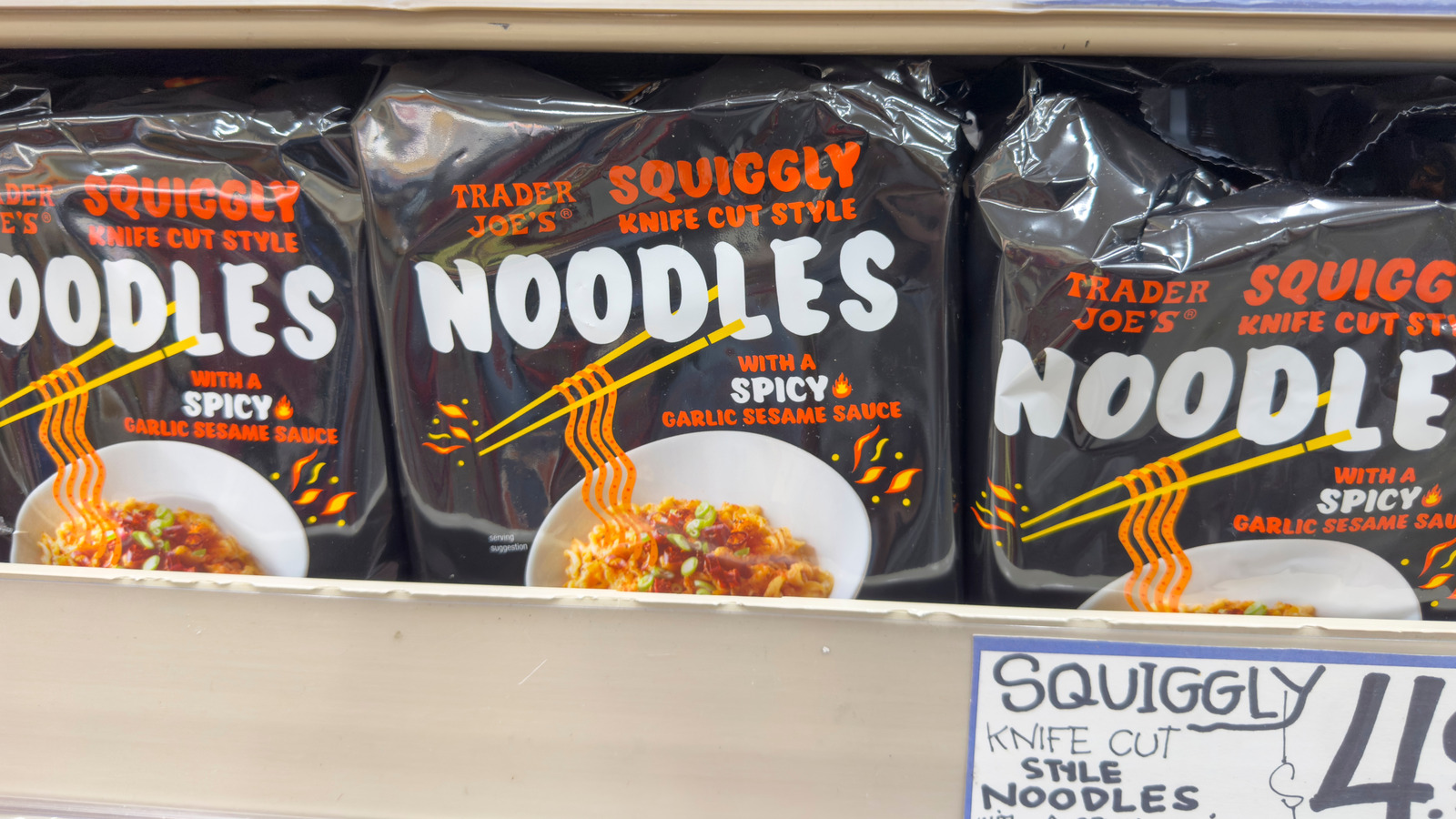How To Upgrade Trader Joe's Squiggly Noodles