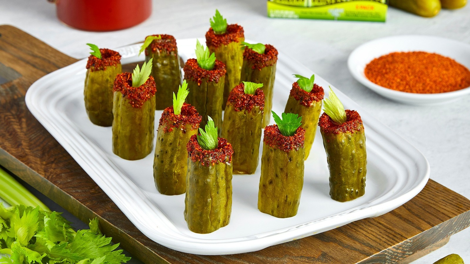 Turn Your Pickles Into Bloody Mary Shot Glasses And Thank Us Later
