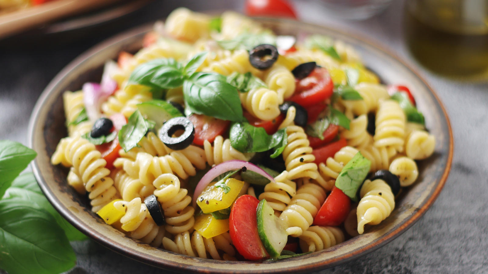 Why You Should Be Undercooking The Noodles For Pasta Salad