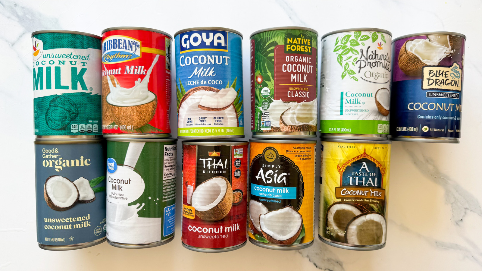 We Tried 11 Canned Coconut Milk Brands - Here's How They Rank