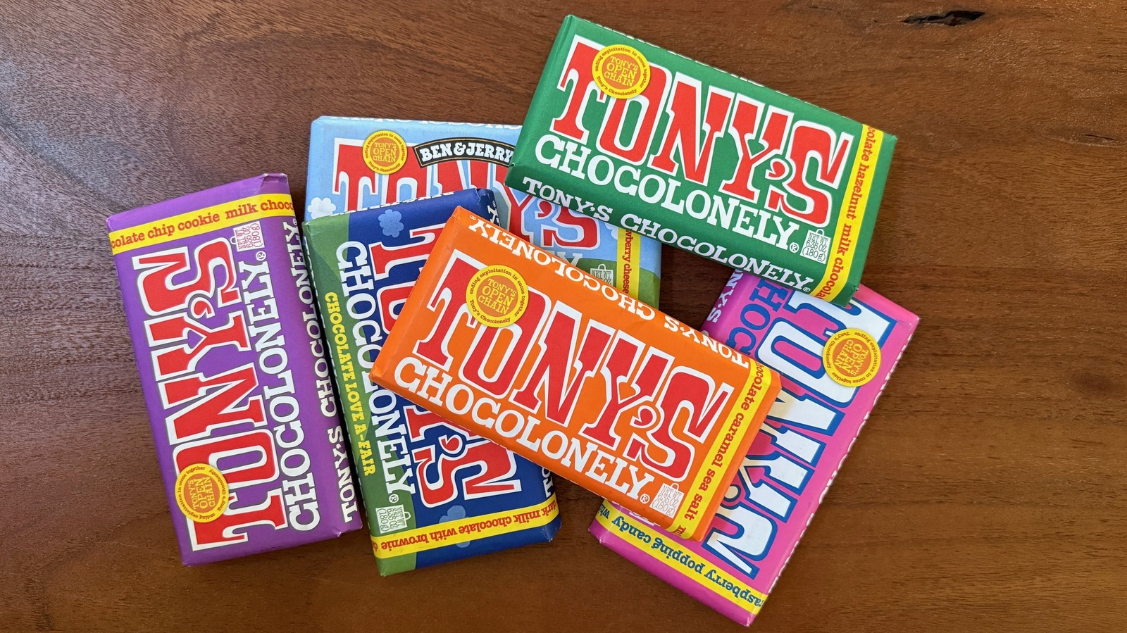 We Tried And Ranked Every Flavor Of Tony's Chocolonely Chocolate Bars