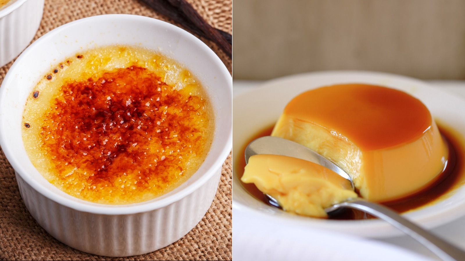 What Makes Flan Different From Crème Brûlée?
