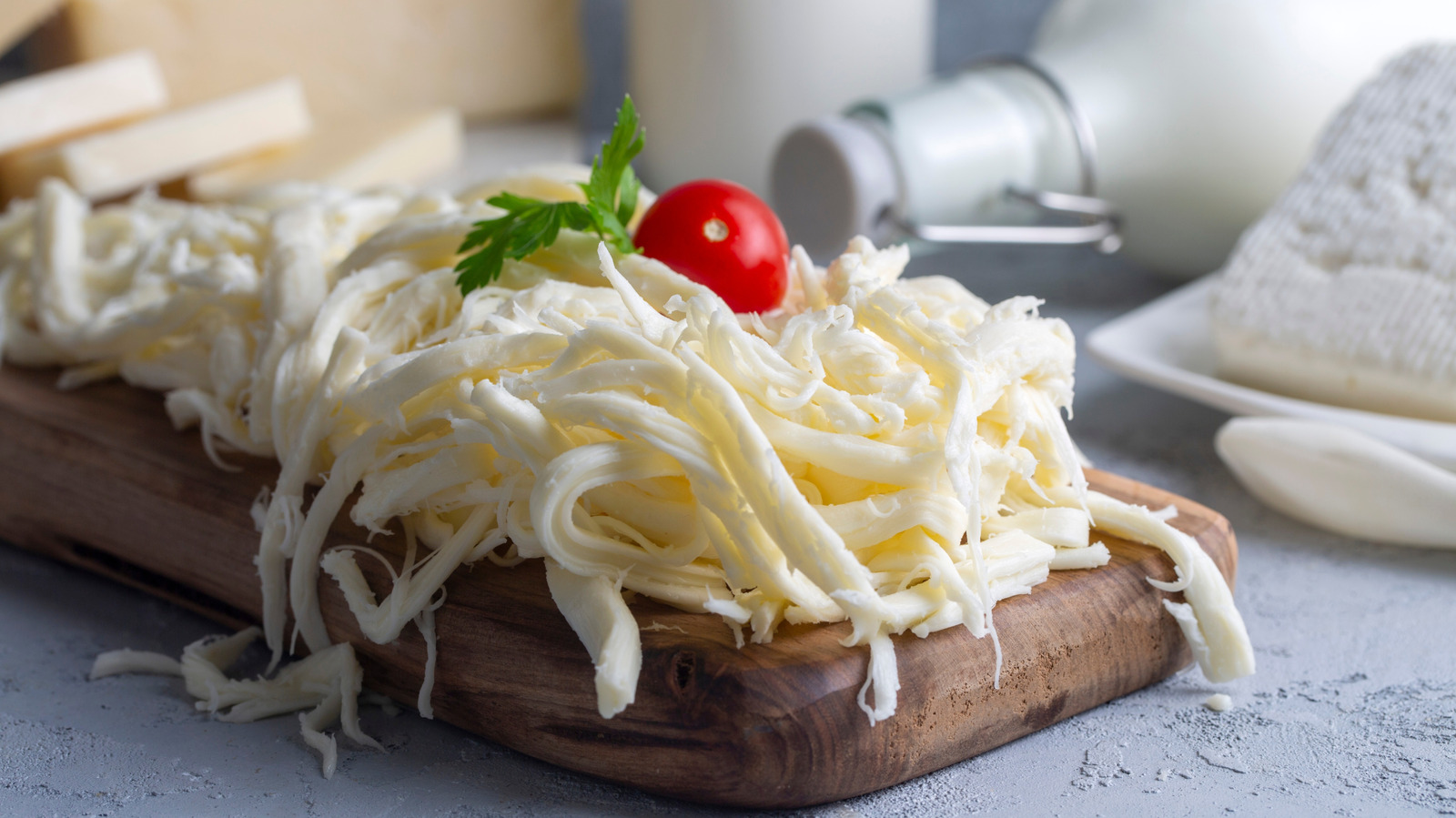 What Makes String Cheese So Stringy?