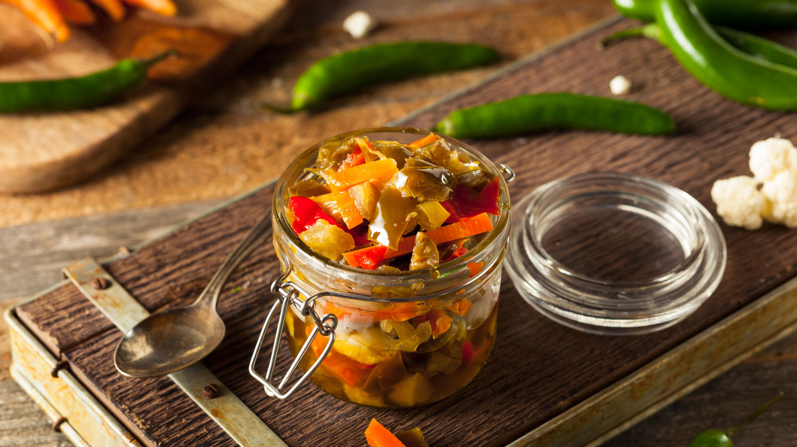 What Types Of Peppers Are Traditionally Used For Giardiniera?