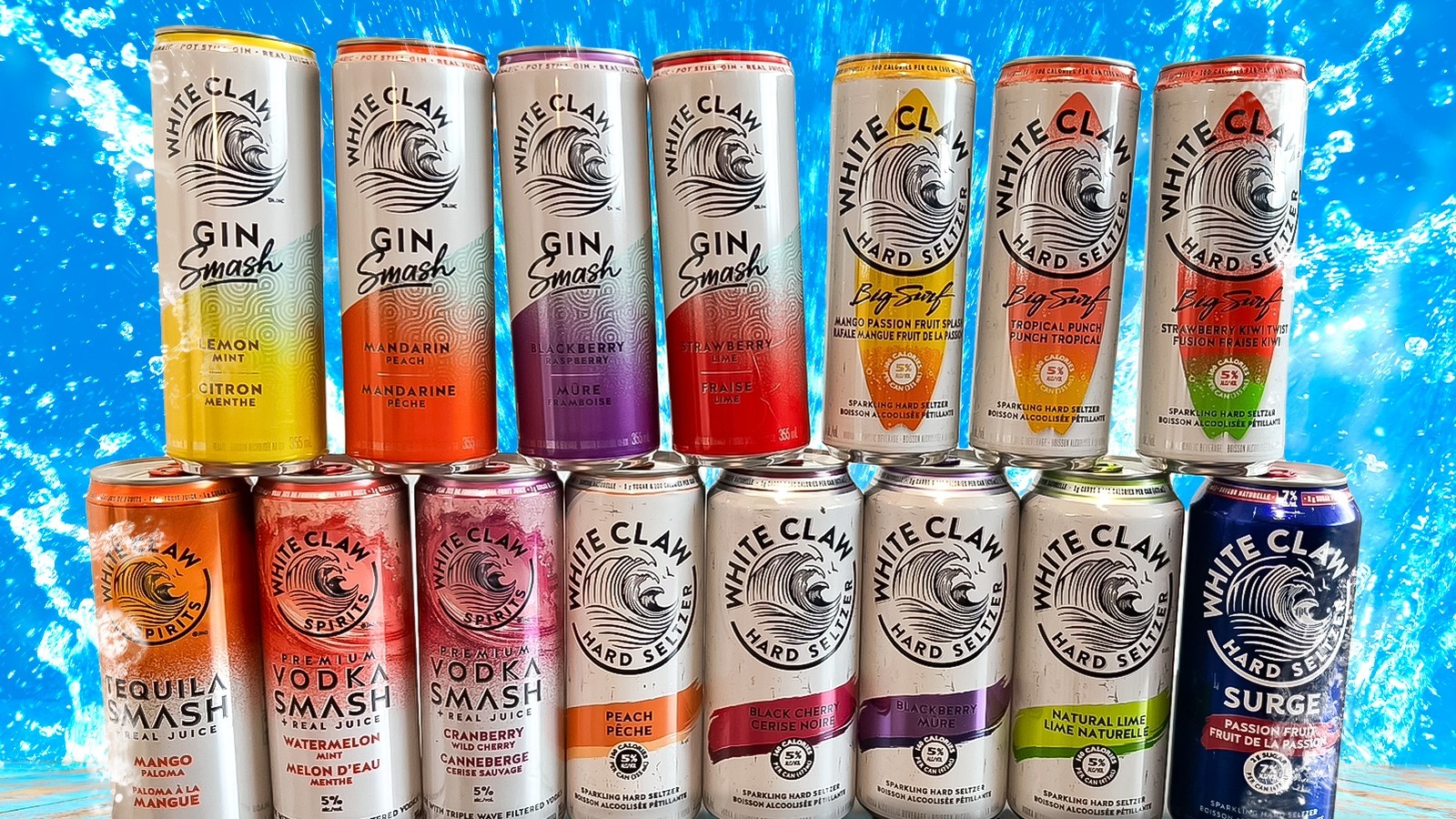 15 White Claw Flavors, Ranked