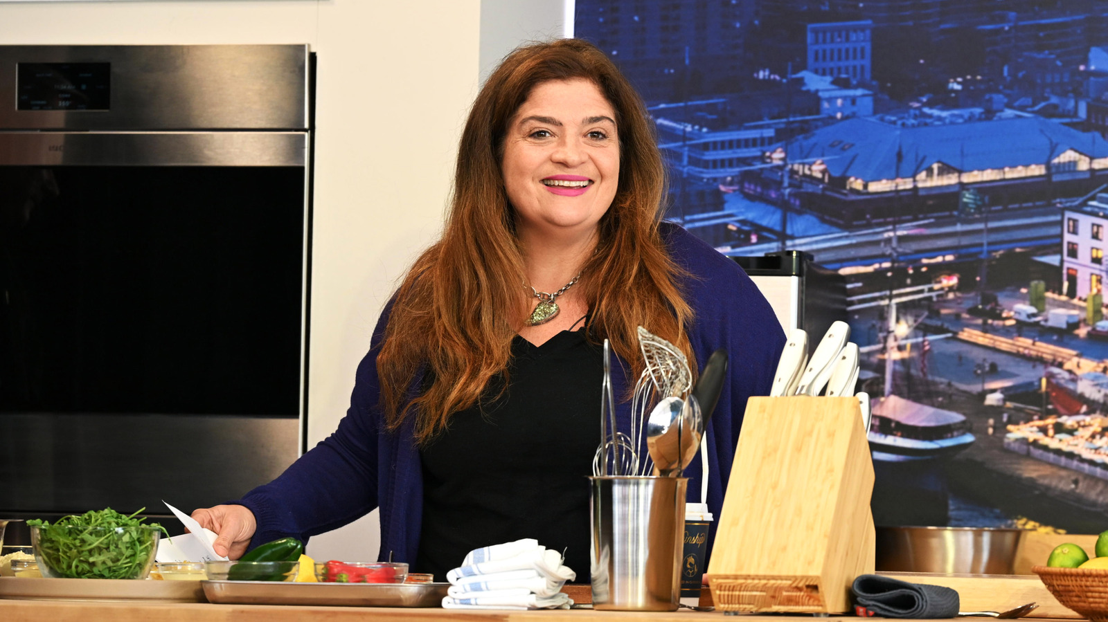 Why Alex Guarnaschelli Always Has These 2 Types Of Salt In Her Kitchen