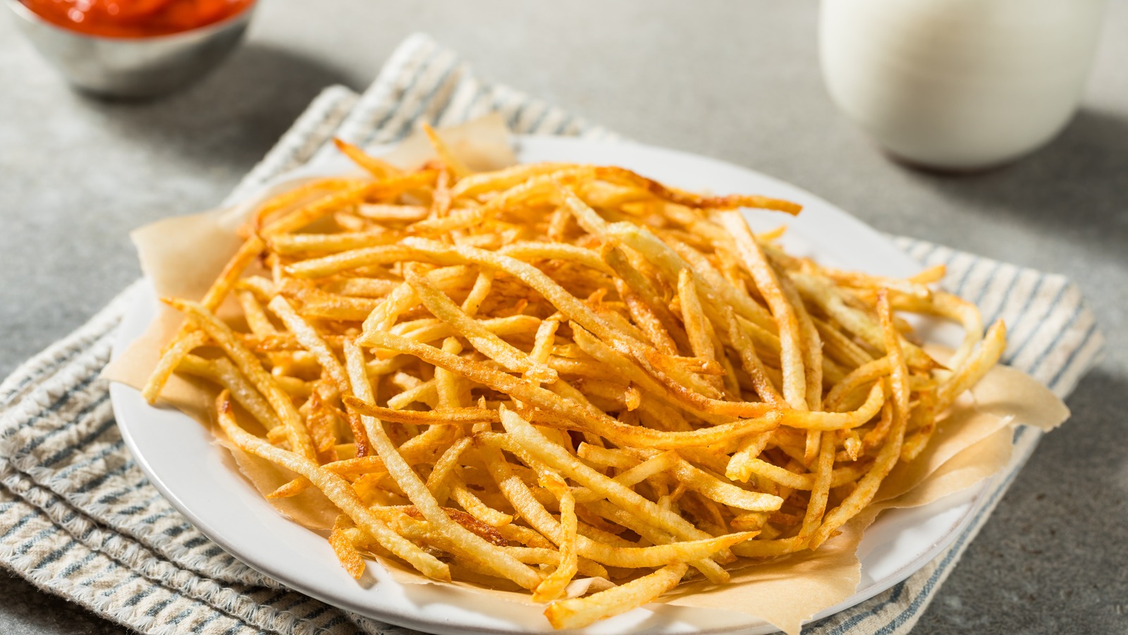 Why Potato Size Matters When Making Shoestring Fries