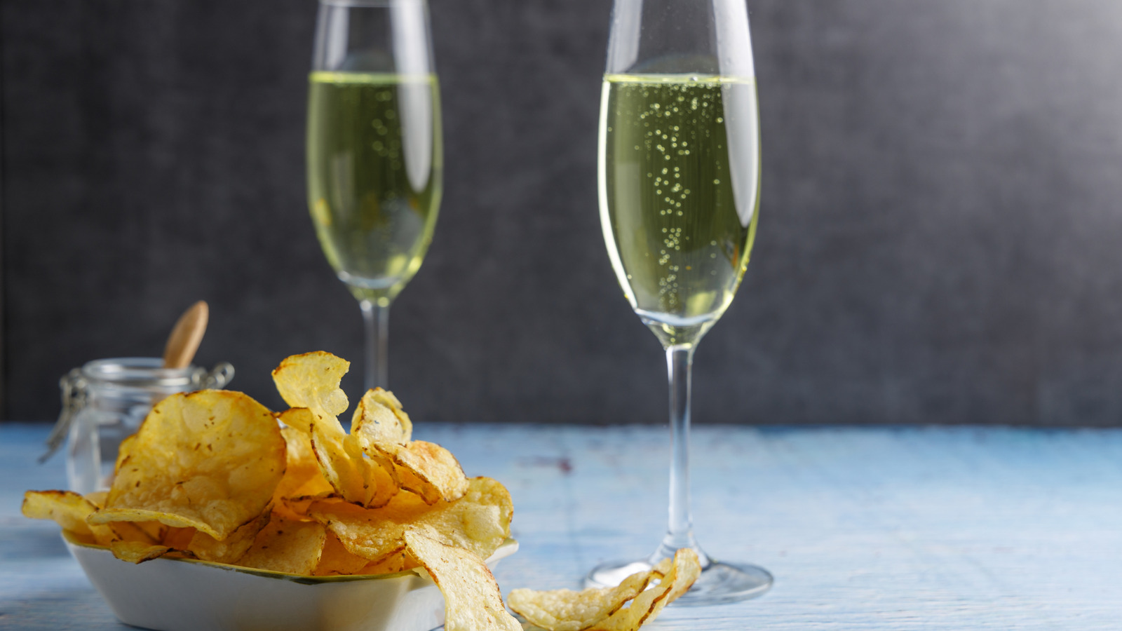 Sparkling Wine Cuts Through The Richness Of Fried Food