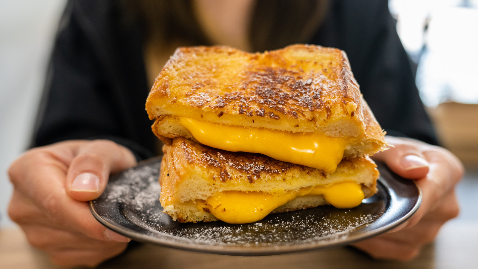 Why You Should Salt Your Skillet For The Best Grilled Cheese